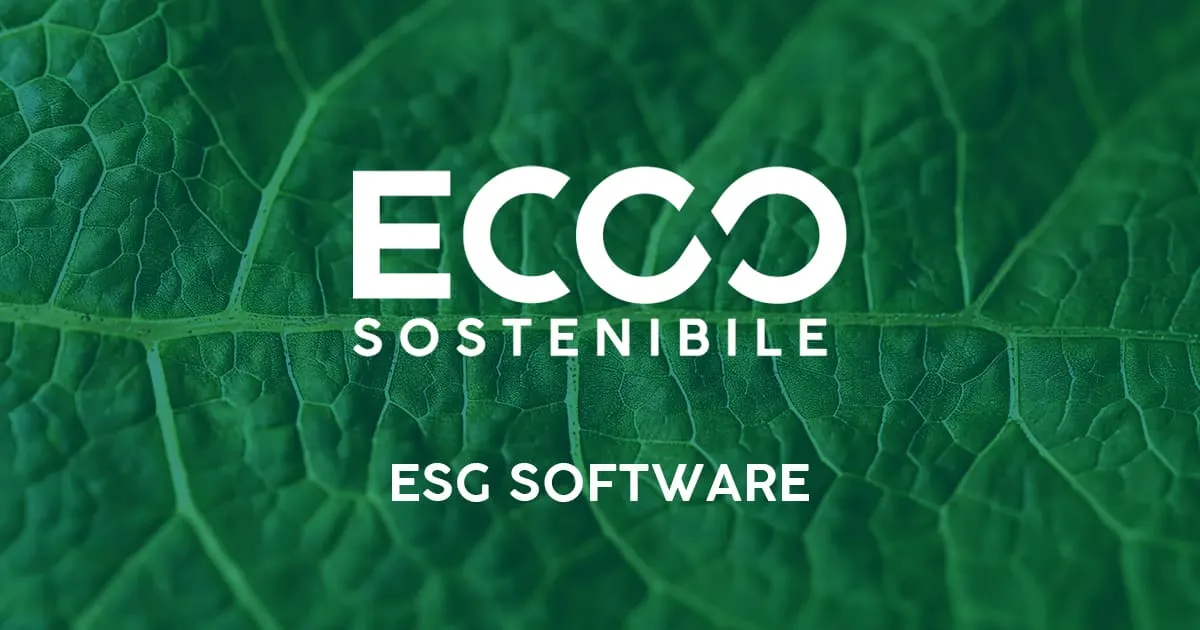Ecco Sostenibile - ESG software